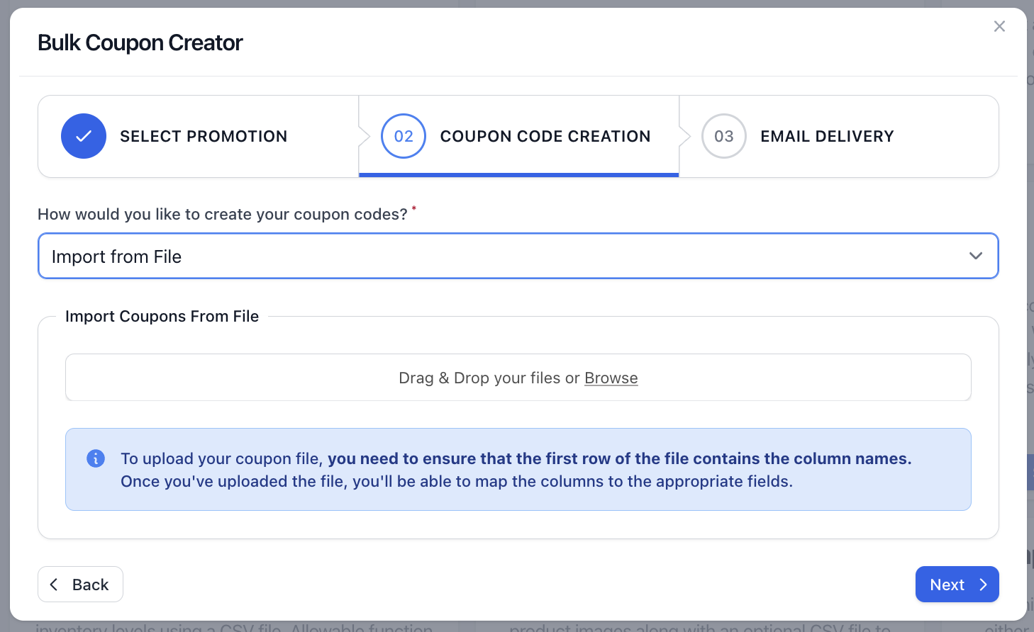 Bulk Coupon Creator App for BigCommerce